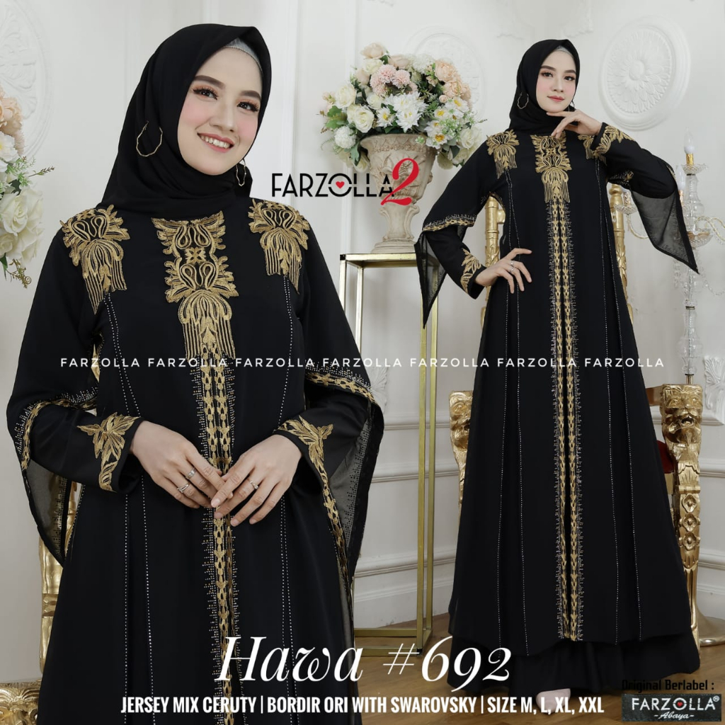 Jual Abaya Arab Turkey Hawa 692 Pakistan Umroh Gamis Jalabiya Mesir ...