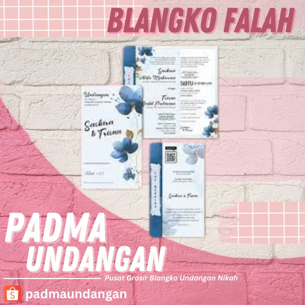 Jual Blangko Undangan Falah 135 | Pusat Grosir Blangko | Padma Undangan | Shopee Indonesia