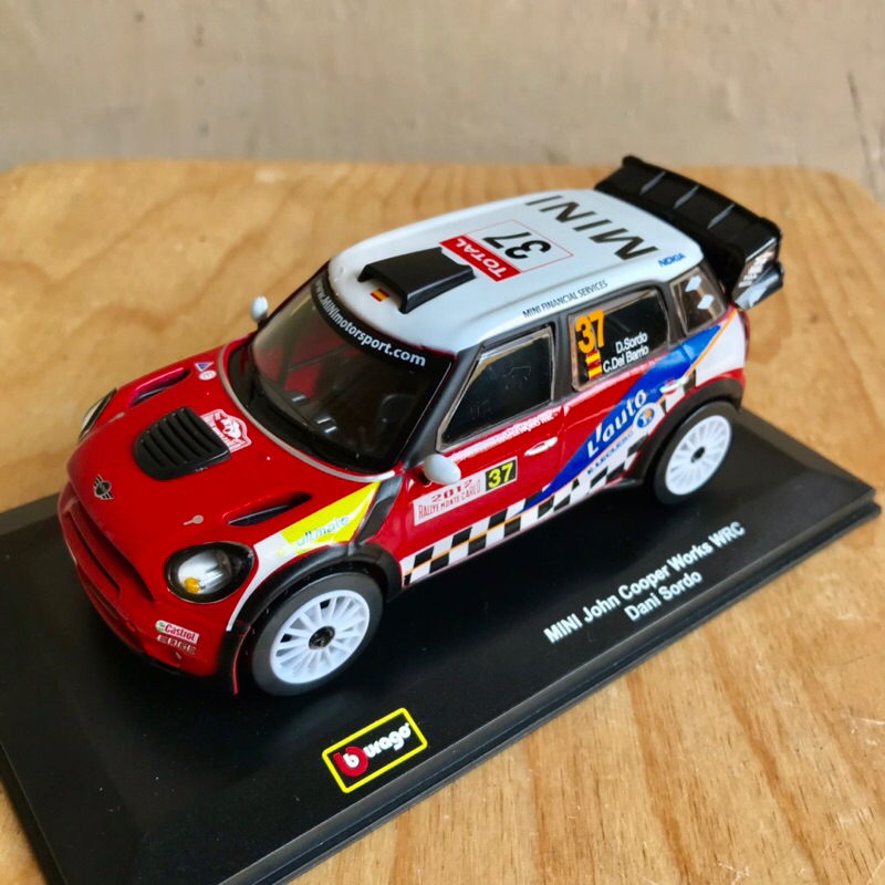 Jual Diecast burago rally 1:32 Mini John cooper Works WRC | Shopee ...