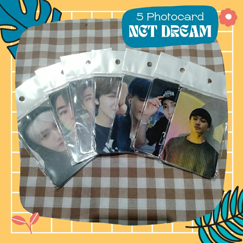 Jual 5pcs PHOTOCARD NCT DREAM UNOFFICIAL | Shopee Indonesia