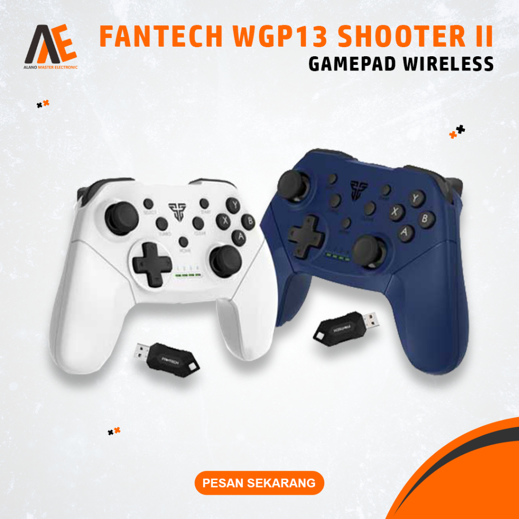 Jual Stick Wireless Fantech WGP13 Shooter II Gamepad Komputer PC Laptop ...