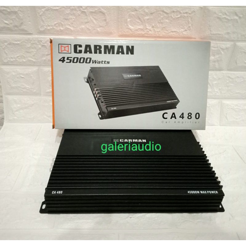 Jual Power amplifier CARMAN CA-480 amplifier 4 chanel 45000 Watt Mosfet carman 480 | Shopee ...