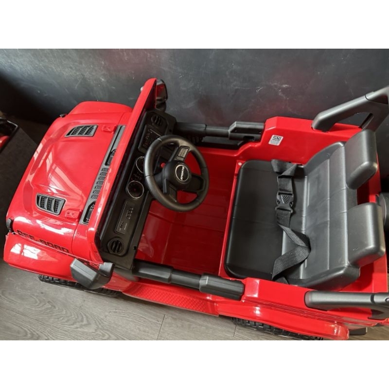 Jual Mobil Aki Remote Jeep Merah | Shopee Indonesia