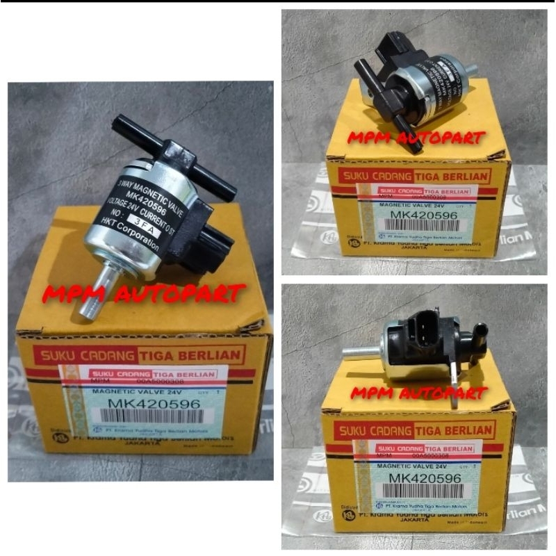 Jual magnet magnetic brake valve 3 way ps125 turbo canter 24v MK420596 ...
