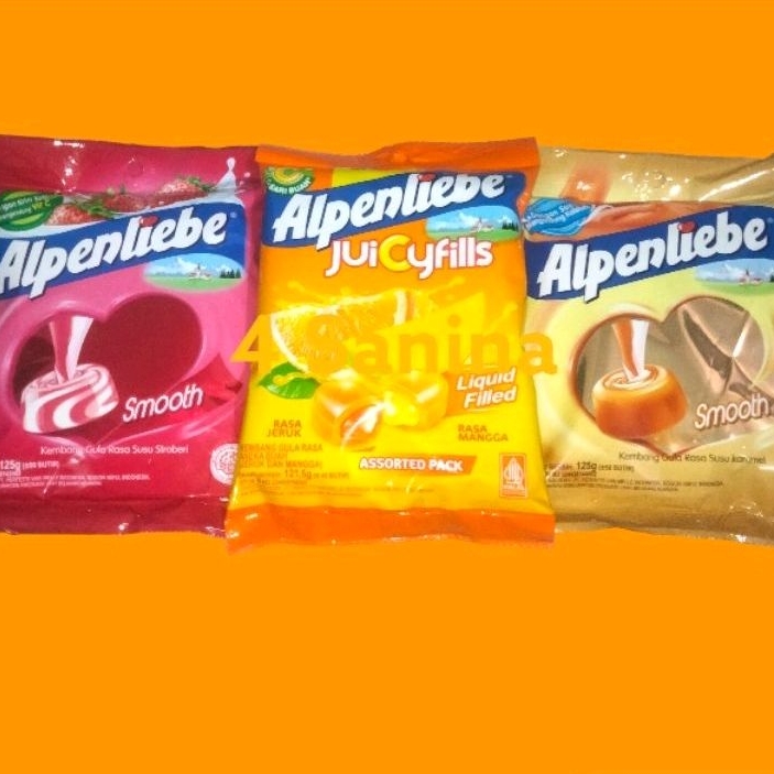 Jual PERMEN ALPENLIEBE JUICYFILLS LIQUID FILLED / PACK. | Shopee Indonesia