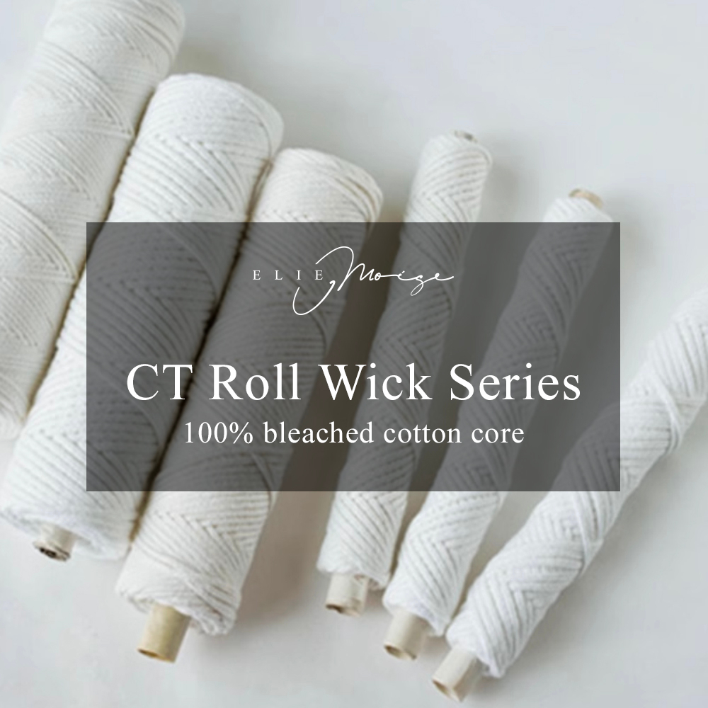 Jual Elie Moise CT Roll Wick Series Flat Braided Cotton Wick Unwaxed ...