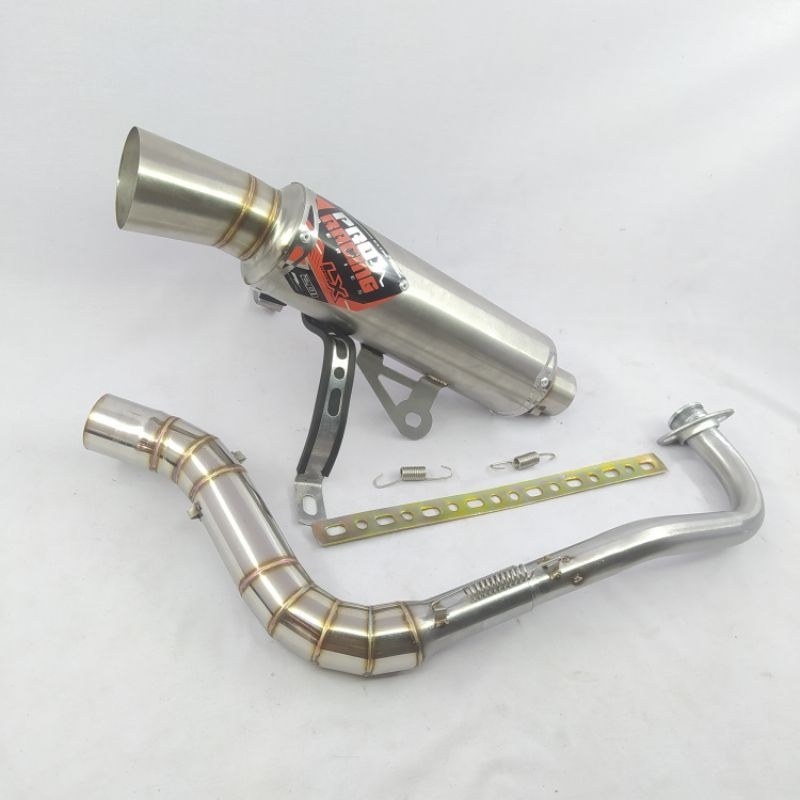Jual Knalpot Samlong Corong Drag Pro Racing Stainless Vario 110 125 150 ...