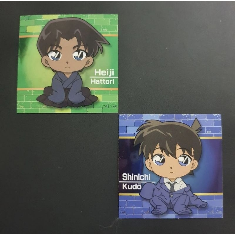 Jual Sticker Official Detective Conan Kudo Shinichi Hattori Heiji ...
