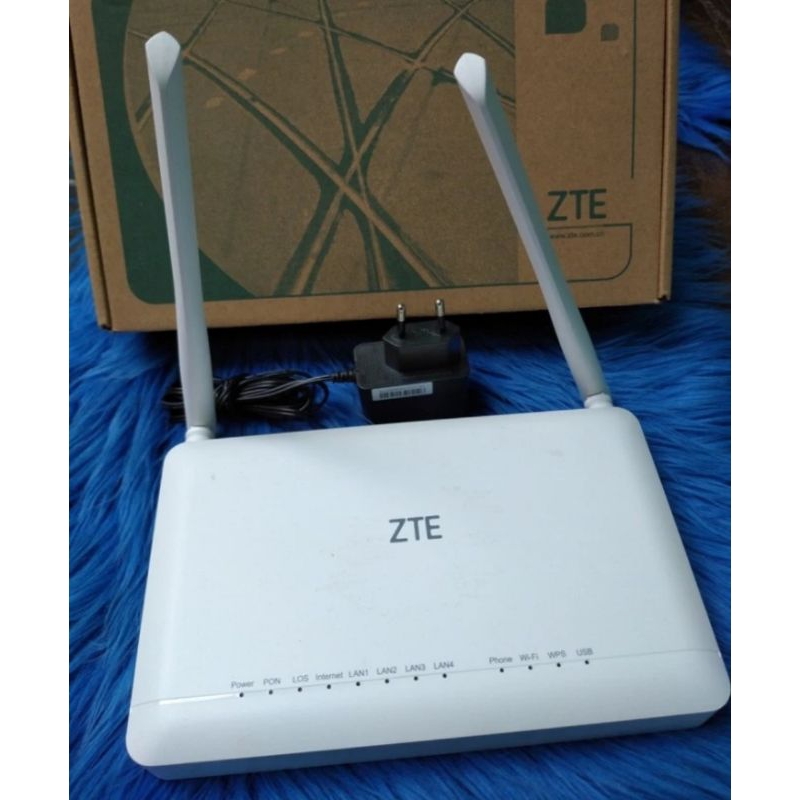 Jual Modem router WIFI GPON ONT ZTE F670L dual band 5G | Shopee Indonesia