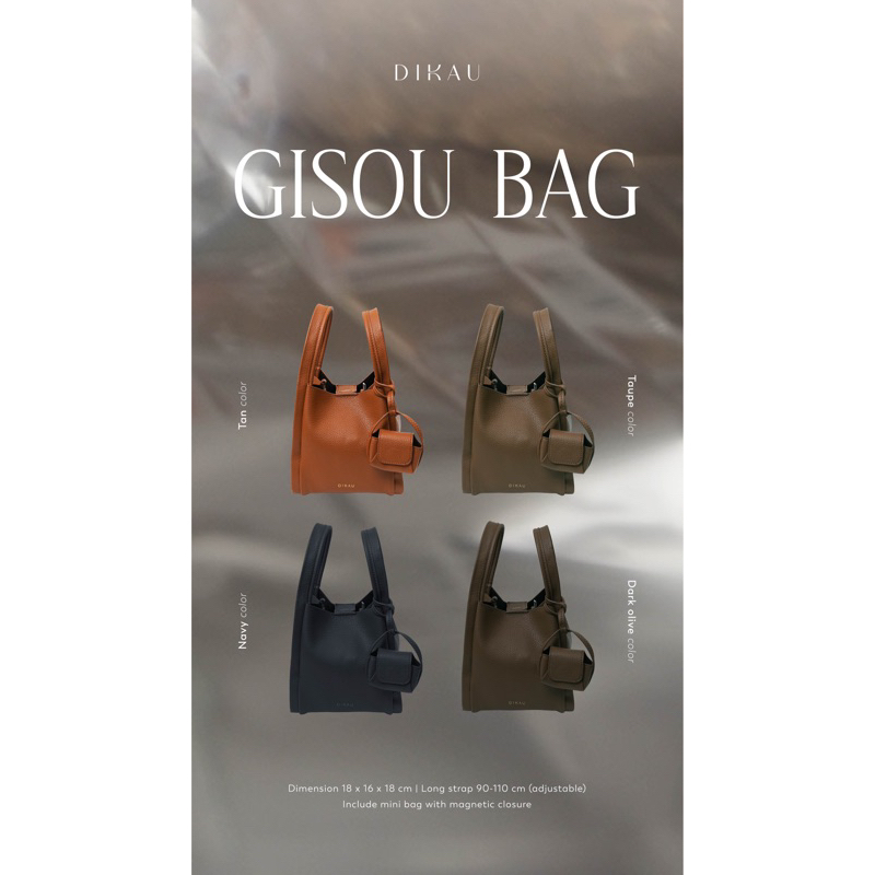 Jual DIKAU - GISOU BAG - TAS SELEMPANG WANITA | Shopee Indonesia