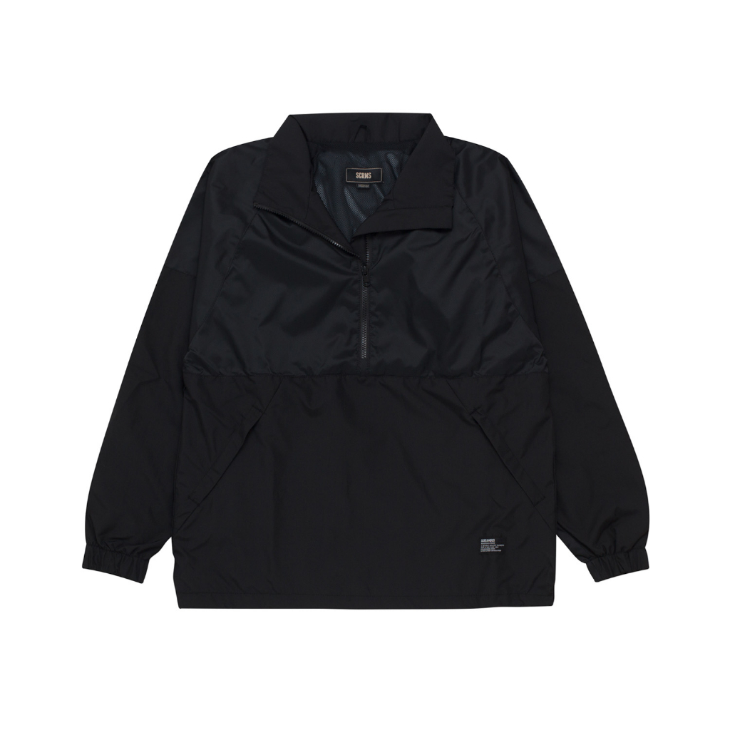 Jual Screamous HalfZip Jacket GROOVER TWOTONE BLACK | Shopee Indonesia