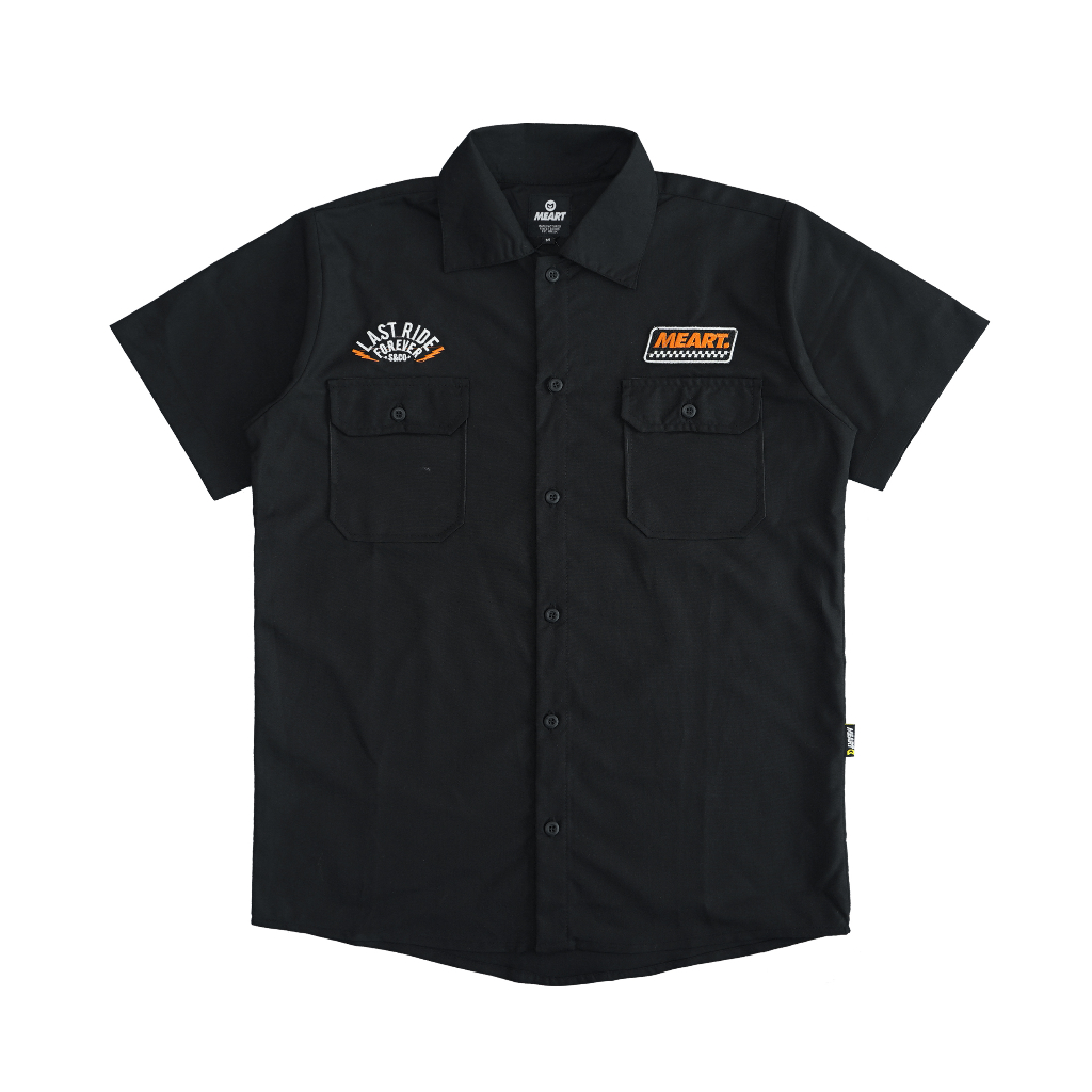 Jual MEART - Workshirt "Last Ride Forever" Kemeja Kerja Kemeja Motor ...