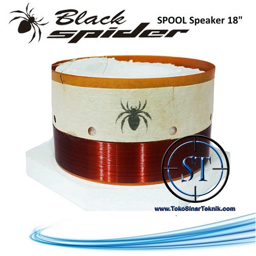 Jual Spool Voice Coil Blackspider Spul Speaker 18 inch Spol Black ...