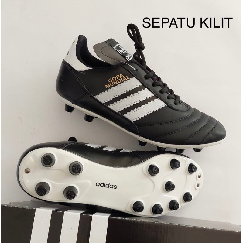 Jual Sepatu bola Adidas Terbaru FULL KULIT SOL DIJAHIT MUTER | Shopee ...