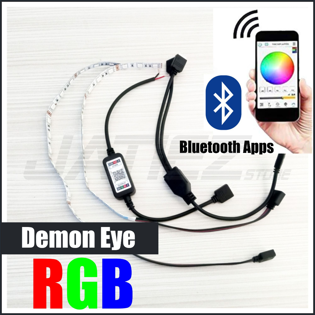 Jual LED Demon RGB Biled Projie / Demon Devil Eyes RGB Android Iphone ...