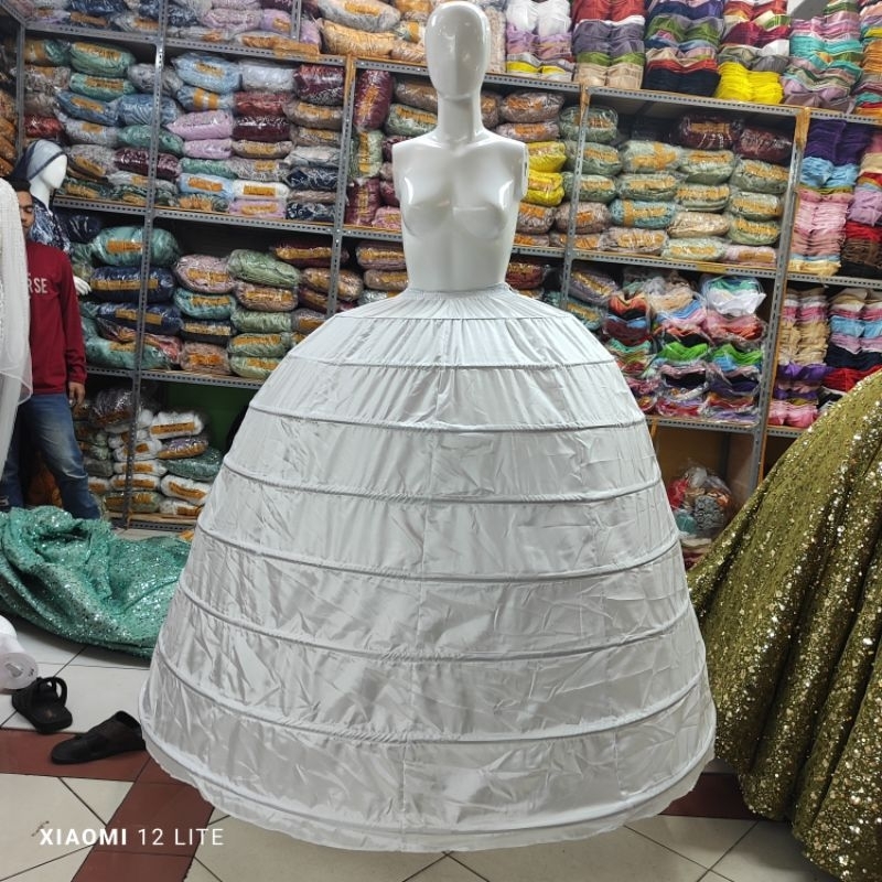 Jual Petticoat Pengembang Gaun Pengantin Ring Dalaman Gaun Shopee