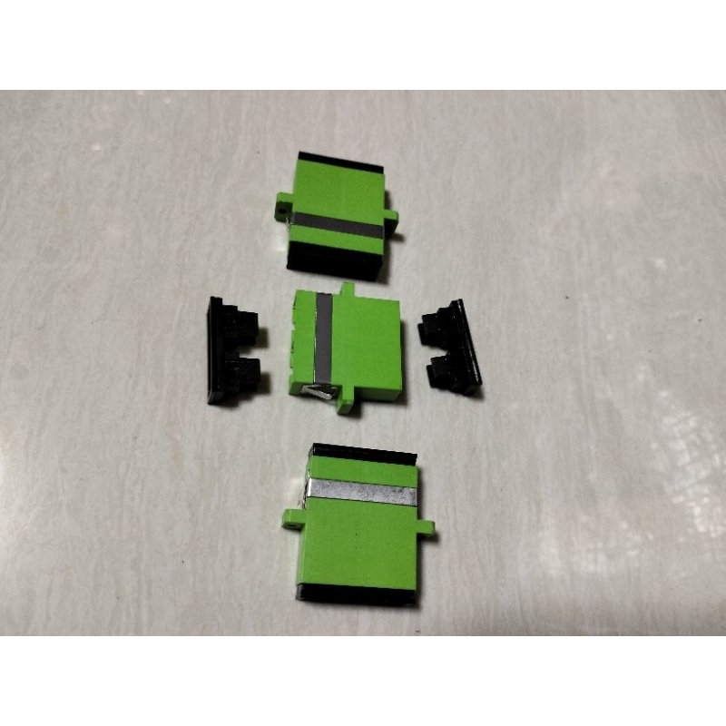 Jual adapter/adaptor SC APC DX/DUPLEX SM SINGLE MODE FO/FIBER OPTIC ...