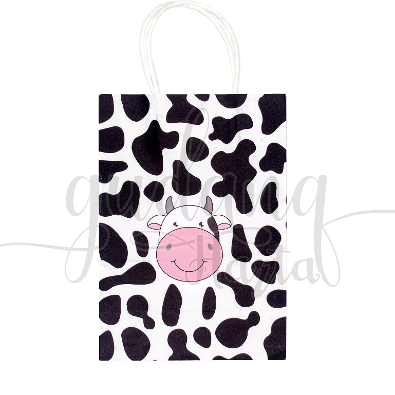 Jual Paper Bag Sapi Tas Kado kertas Motif Cow Lucu Goodie Bag GH 507018 ...