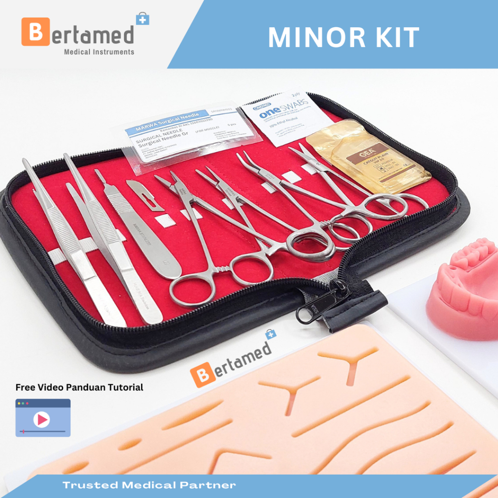 Jual Minor KIT / Minor Set Ekonomis / Suturing KIT Minor | Shopee Indonesia