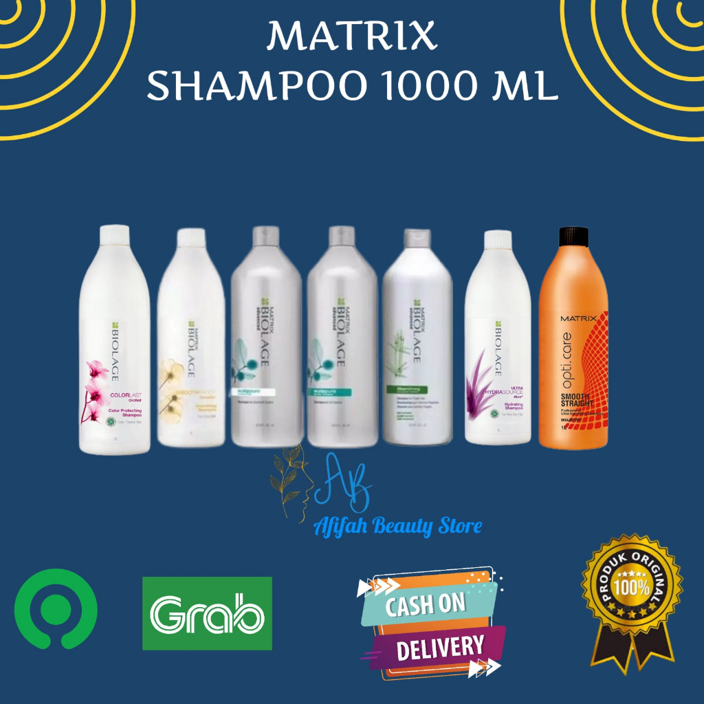 Jual MATRIX BIOLAGE SHAMPOO 1000 ML [ABS] | Shopee Indonesia