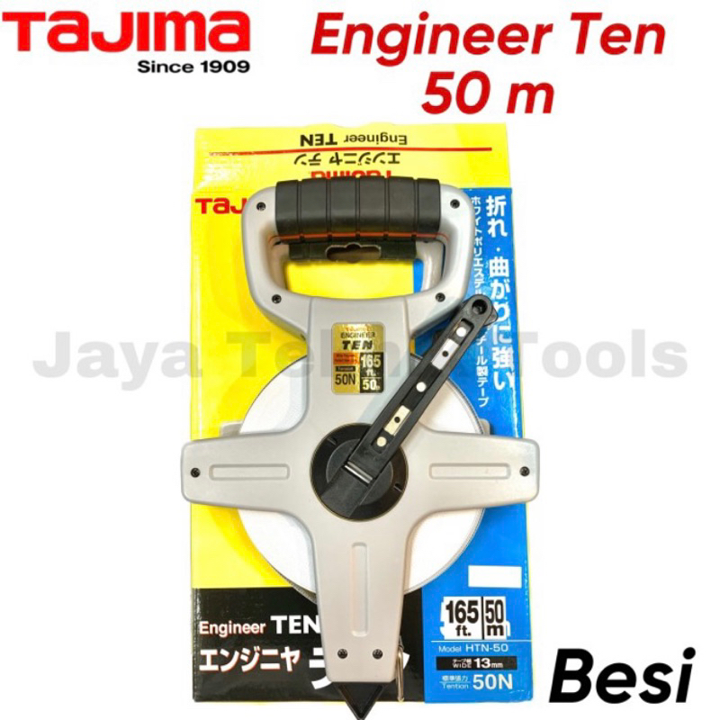 Jual Tajima Engineer Ten 50 meter Meteran Besi Tancap Jepang | Shopee ...