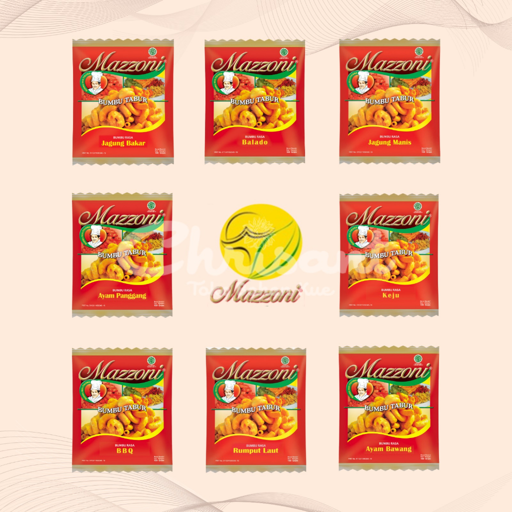 Jual Bumbu Tabur Mazzoni 100gr / Jagung Bakar/ Jagung Manis/ Ayam ...