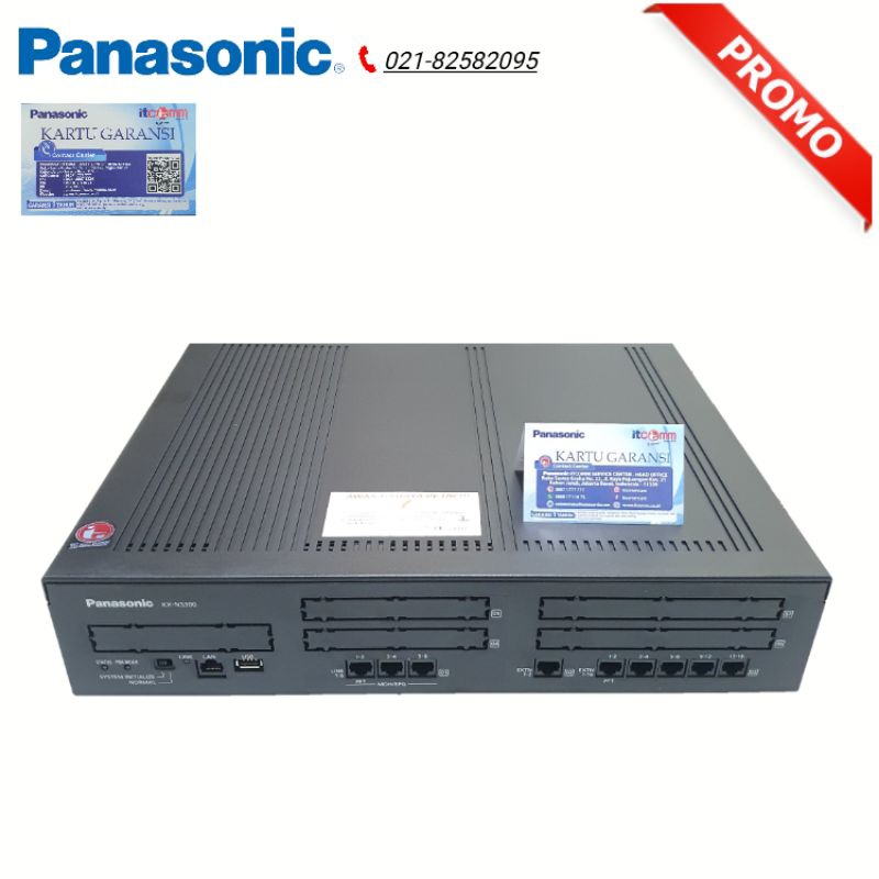 Jual Pabx Panasonic KX-NS300 Kap. 6 Line 2 Ext Digital 16 Ext Analog Garansi Resmi IT-Comm ...