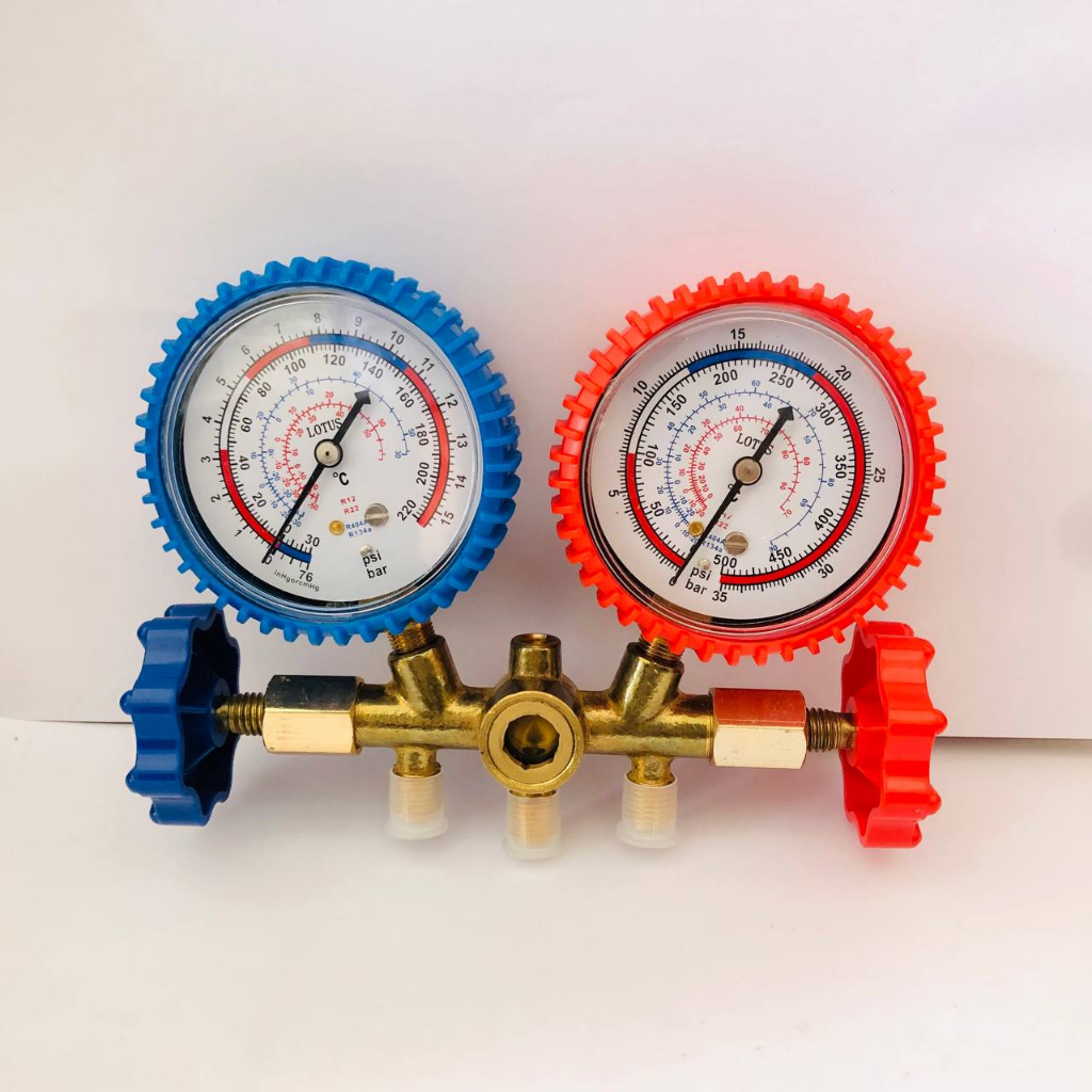 Jual TESTING MANIFOLD AC DOUBLE MULTI R22 R134A R410A R32 | Shopee ...