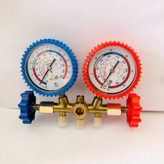 Jual TESTING MANIFOLD AC DOUBLE MULTI R22 R134A R410A R32 | Shopee ...