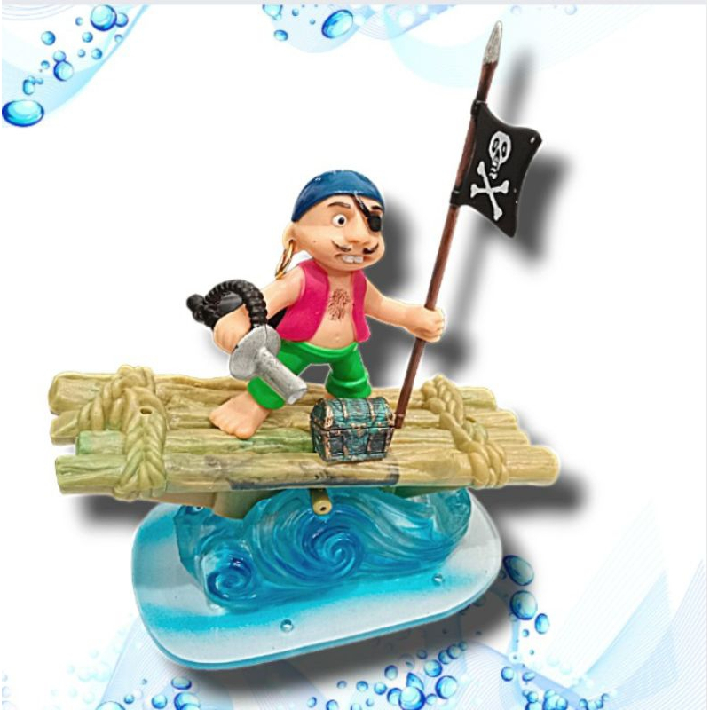 Jual Bajak laut veny's action air, Ornamen bajak laut naik rakit ...