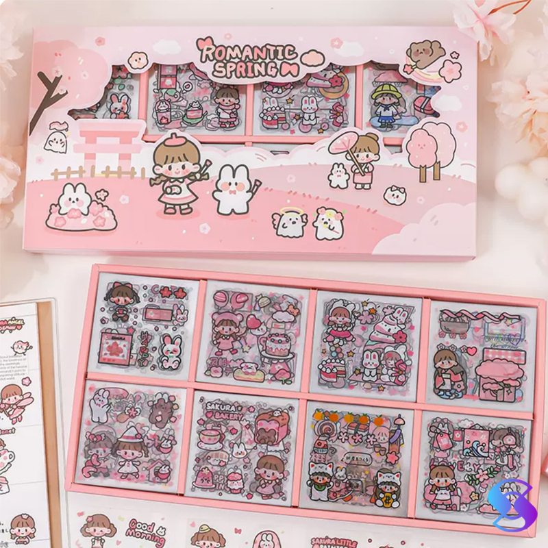 Jual 200 LEMBAR STICKER LUCU/ Buku Jurnal Stiker Lucu Anak Stationery ...