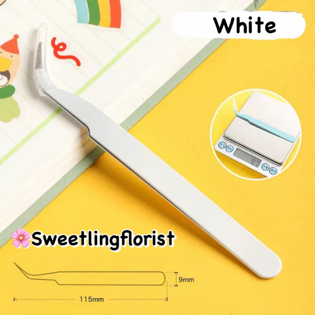 Jual Tweezer Pinset Penjepit Sticker Scrapbook Tools Warna Pastel Lucu ...
