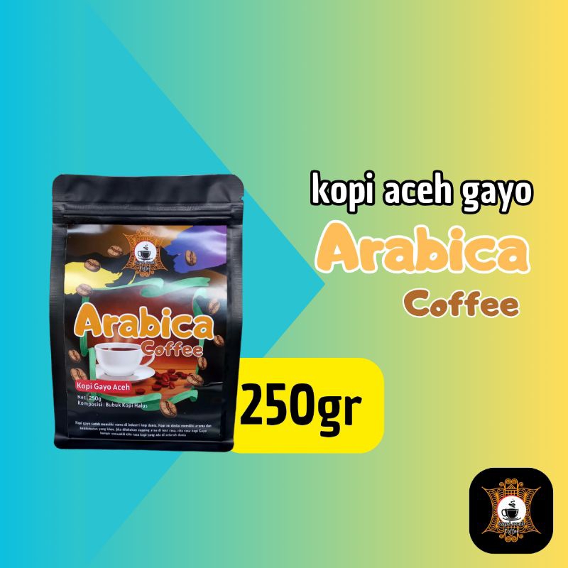 Jual kopi aceh arabika gayo kopi bubuk halus 250gr | Shopee Indonesia