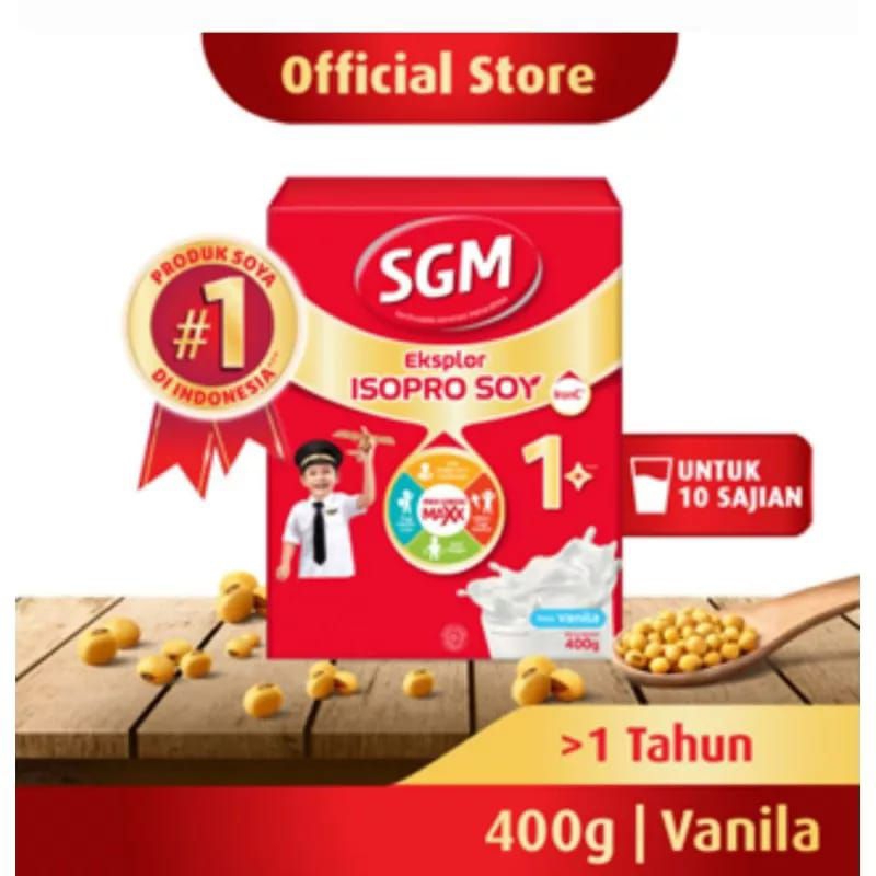 Jual SGM SOYA 1+ 400 G | Shopee Indonesia