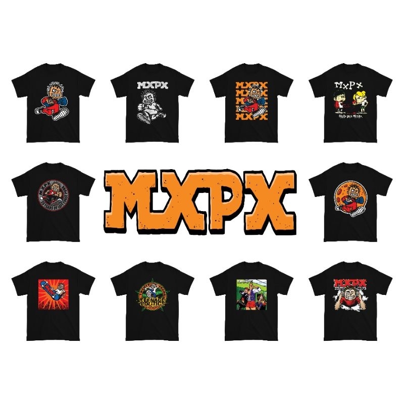 Jual Kaos Mxpx Pop Punk Band Kaos Band Mxpx Music Vintage Shopee Indonesia