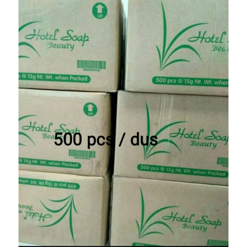 Jual sabun hotel beauty per dus ( 500 pcs ) | Shopee Indonesia