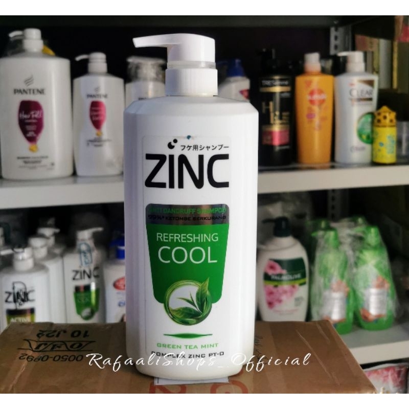 Jual Zinc Shampoo Refreshing Cool 680ml | Shopee Indonesia