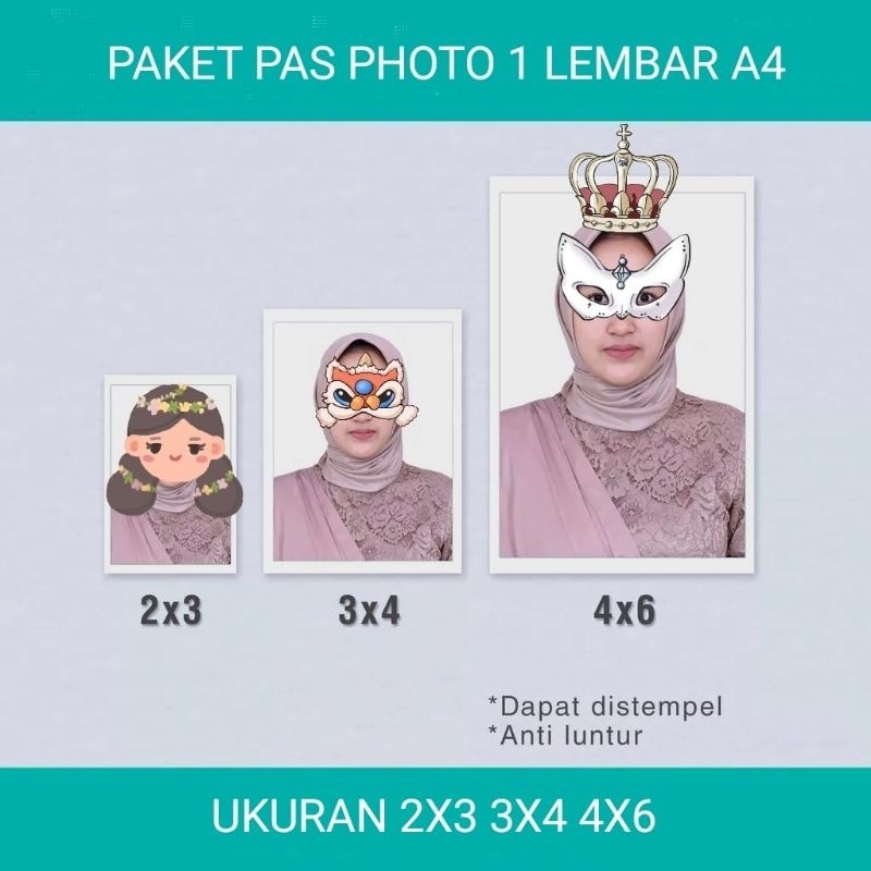 Jual PAKET CETAK FOTO PAS PHOTO SILKY / DOFF (KULIT JERUK) PROSES KILAT | Shopee Indonesia