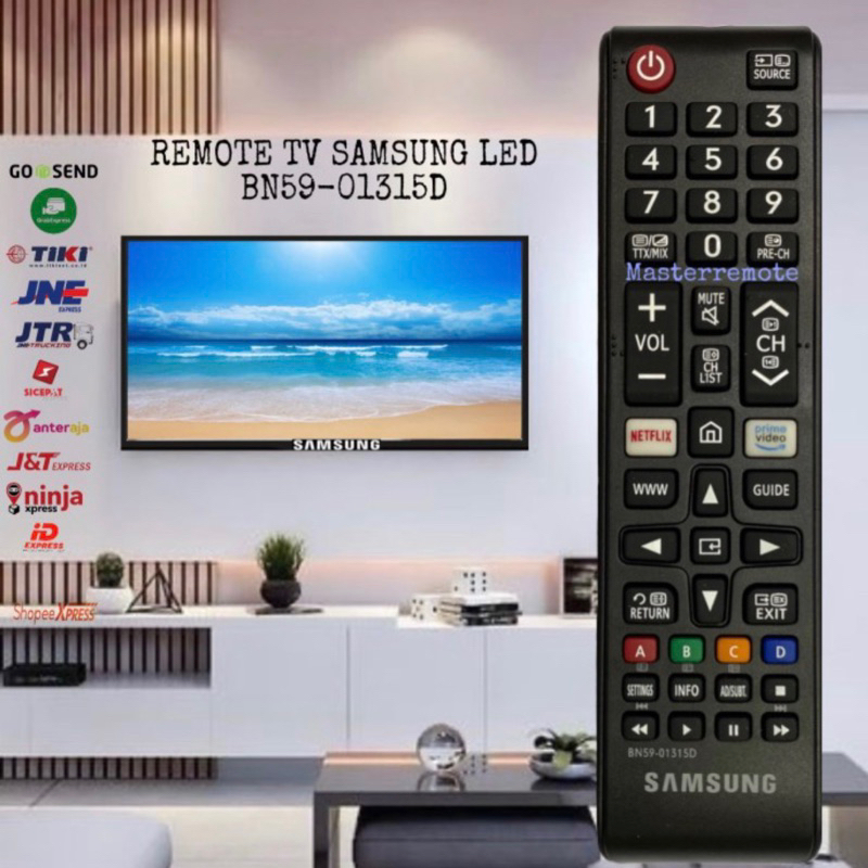 Jual REMOT REMOTE TV SAMSUNG SMART TV BN59-01315D II | Shopee Indonesia