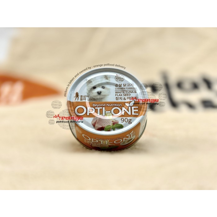 Jual opti-one chicken formula, white tuna 90 gr optione dog canned food ...