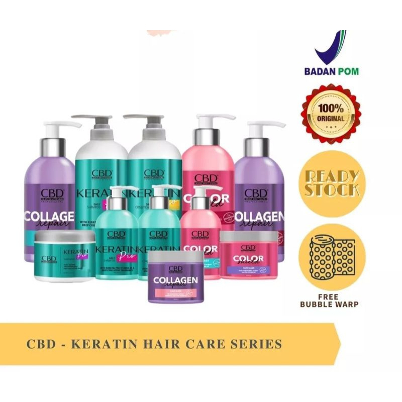 Jual QEILA - CBD PROFESIONAL HAIR TREATMENT SERIES l CBD COLOR SHIELD l ...