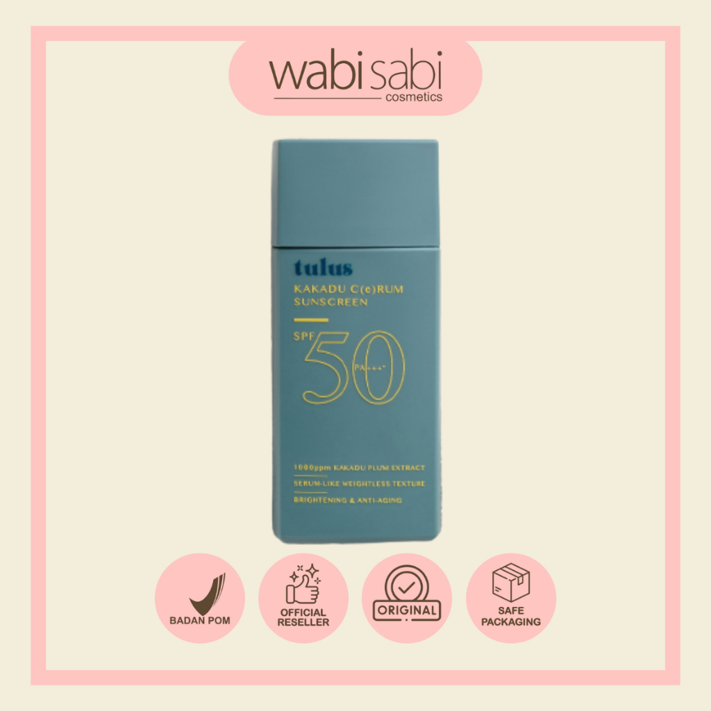 Jual TULUS - Kakadu C(e)rum Sunscreen SPF 50 PA+++ | Shopee Indonesia
