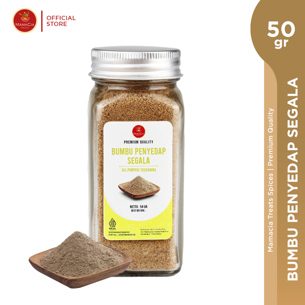 Jual Mamacia Treats Aneka Bumbu Rempah Premium Botol Kaca Lada Bawang ...