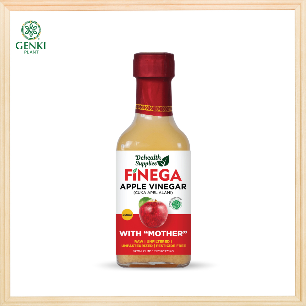 Jual Finega Apple Cider Vinegar (With The Mother) / Cuka Apel - 250 ml ...