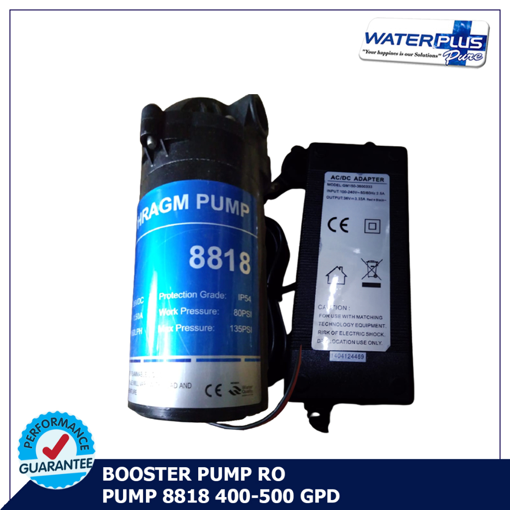 Jual Booster Pump - Pompa Booster Pump 8818 + Adaptor 36V | Shopee ...