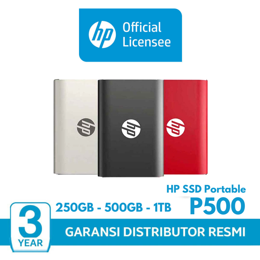 Jual HP SSD P500 1TB Portable SSD / OVATION External SSD HDD Hard disk ...