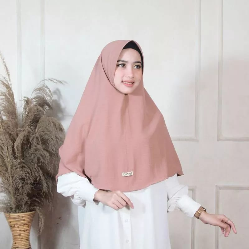 Jual HIJAB BERGO INSTAN CRINKLE AIRFLOW PED MARYAM L POLOS TANPA TALI/BERGO HAMIDAH L ...