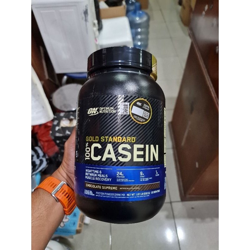 Jual ON optimum nutrition gold standard 100% casein slow time release ...