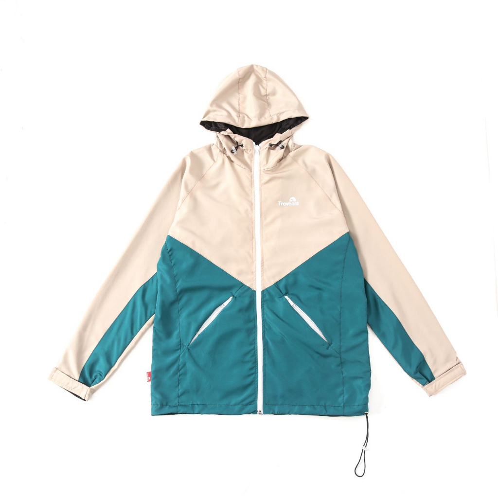 Jual Troveast Daily Jacket Parasut Windbreaker Austin Cream Tosca Series | Shopee Indonesia