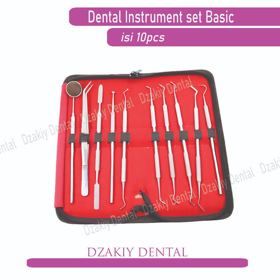 Jual Dental Instrument set Basic Alat Kesehatan Gigi Dokter Gigi ...